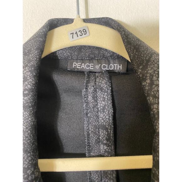 Peace of Cloth | Jackets & Coats | Peace Of Cloth Grey Snake Print ...